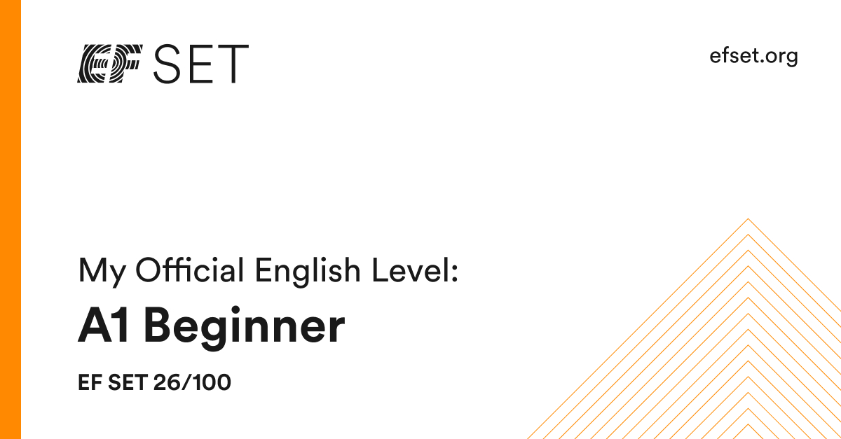 Official EF SET Certificate | Darwin Colmenares