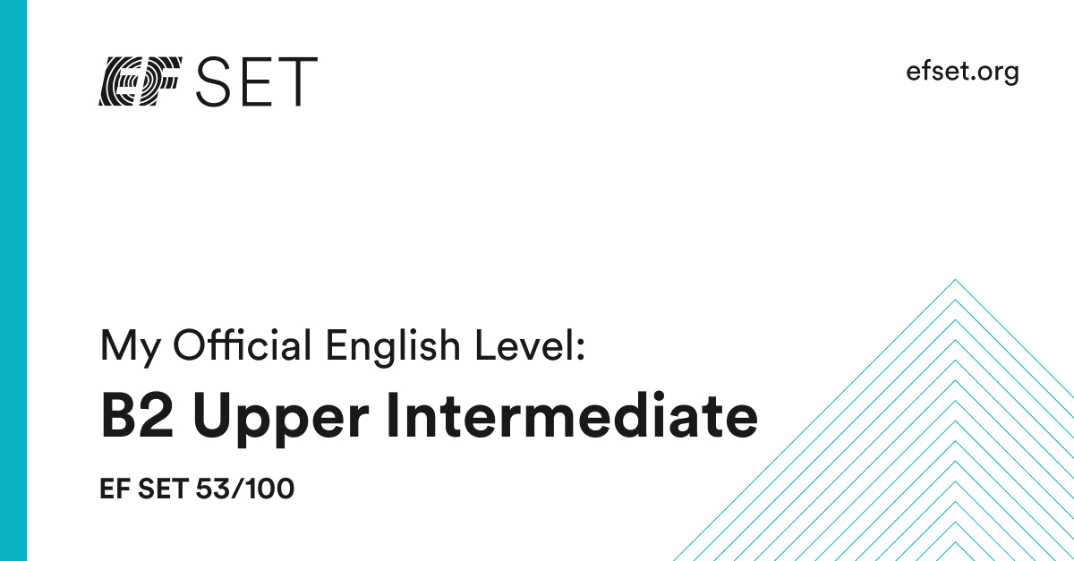 Official EF SET Certificate | Pilar Adriana De Jesús Vidal